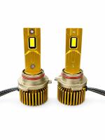 China Mini LED Headlight 120W Pair 9005 13000LM Bulb 6500K Canbus Auto Lamp Plug & Play for Cars SUVs Trucks 12V-24V OEM for sale