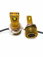 China Mini LED Headlight 120W Pair 9005 13000LM Bulb 6500K Canbus Auto Lamp Plug & Play for Cars SUVs Trucks 12V-24V OEM for sale
