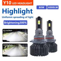China 9005 LED Canbus Headlight Bulb 160W 12000LM 92LM/W 6500K Cool White Light H1 24V Universal Fitment New Car Headlights for sale