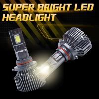 China YOUCHESHI 9005 200W LED Auto Lighting Universal 6500K Cool White Aluminum Car Headlamp 24V 12000LM 24-Month Warranty H1/H4/H7 for sale