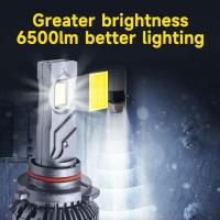 China YOUCHESHI Super Bright 240W LED Car Headlights 9005 Chip 6500K Color Temp H1 Bulb 24V White Canbus New High Headlamp 13000LM for sale