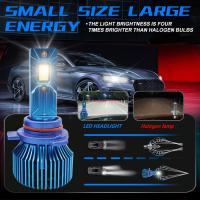 China New Design White Color 6500K 240W 22000LM Full Capacity 12V/24V LED Car Headlight Bulbs for H1/H7/H11/9005/880 2 Year Warranty for sale