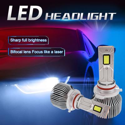 China New Design White Color 6500K 240W 22000LM Full Capacity 12V/24V IP68 Waterproof LED Car Headlight Bulbs for H1/H7/H11/9005/880 for sale