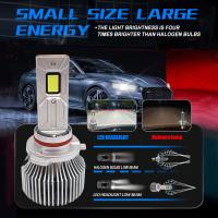 China New Design White Color 6500K 240W 22000LM Full Capacity 12V/24V IP68 Waterproof LED Car Headlight Bulbs for H1/H7/H11/9005/880 for sale