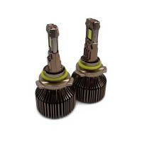 China New Design Gold 6500K 300W 27000LM Full Capacity 12V IP68 Waterproof LED Car Headlight Bulbs H1/H7/H11/9005/880 Universal 2-Year for sale