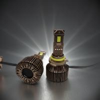 China New Design Gold 6500K 300W 27000LM Full Capacity 12V IP68 Waterproof LED Car Headlight Bulbs H1/H7/H11/9005/880 Universal 2-Year for sale