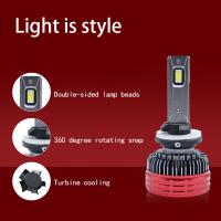 China YOUCHESHI Universal 880 LED Car Headlight H27 130W 9000LM 6500K Cool White Retrofit/Upgrade New Aluminum 24V/12V Truck 24-Month for sale