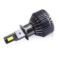 China New YOUCHESHI Auto Lighting 7000LM IP68 Waterproof 100W H3 Double Color LED Headlight Bulb Aluminum+Brass 24V Universal Fitment for sale