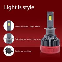 China Recommended YOUCHESHI H3 Universal LED Car Headlights 24V 240W 6500K 12000LM Canbus Function Aluminum+Brass 24 Months Warranty for sale