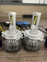 China New 3 Color 60W 6000LM Full Capacity 12V/24V LED Car Headlight Bulbs H4/H7/H11/H3/H1/880/881 3000K/4300K/6000K Universal for sale