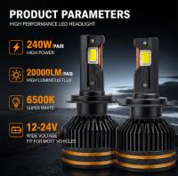 China Super Bright 120W 10000LM IP68 Waterproof LED Headlight Bulbs for Universal Cars Auto Lighting System for sale