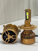 China H4 LED Headlight 220W/pair 20000LM/pair 6500K White Light for 12-24V Vehicles for sale