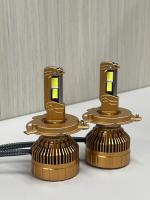 China H4 LED Headlight 220W/pair 20000LM/pair 6500K White Light for 12-24V Vehicles for sale