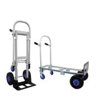 China Big Wheel Trolleys Heavy Duty Truck Aluminum Hand Trolley for sale