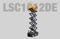 China Famous Brand 12 M Aerial Work Platforms LSC1012DE Intelligent Control System for sale