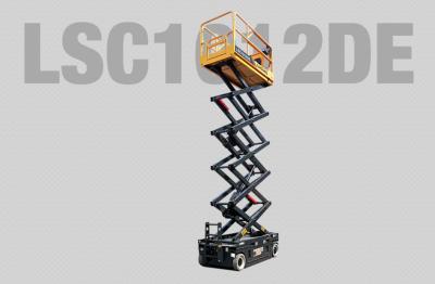 China Famous Brand 12 M Aerial Work Platforms LSC1012DE Intelligent Control System for sale