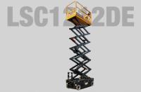China AWP LSC1212DE Electric Sicssor Lift Platform With 14m Lifting Height for sale