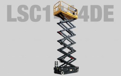China Official Aerial Working Platform LSC1414DE Chinese Self Propelled Hydraulic Tracked Scissor Lift for sale