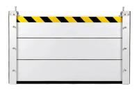 China Height 0.2m Emergency Rescue Equipment Aluminium Alloy Anti Flood Barrier for sale