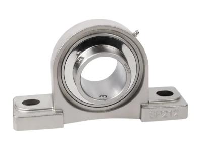 China P5 Zinc Alloy 8mm Sealed Pillow Blocks Round Flange Bearing ROHS Certificate for sale