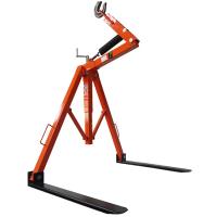 China Eagle Nose Oil Drum Lifting Clamp Handling Adjustable Crane Pallet Lifter for sale