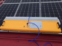 China Solar Panel Cleaning Robot Remote Control Tracked Photovoltaic Cleaning Robot for sale