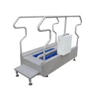 China Boot and Shoe Cleaning Machine with Bristles Hygiene Automatic Boots Washer Scrubber for Industrial for sale