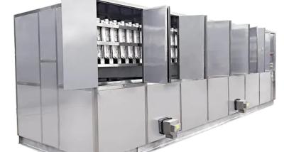 China CV20000 20 Tons Per Day Ice Cube Maker Plant Fully Adopted SUS304 Stainless Steel for sale