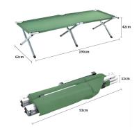 China Super Wide And Super Light Tactical Outdoor Emergency Bed Civil Defense Disaster Relief Folding Bed for sale