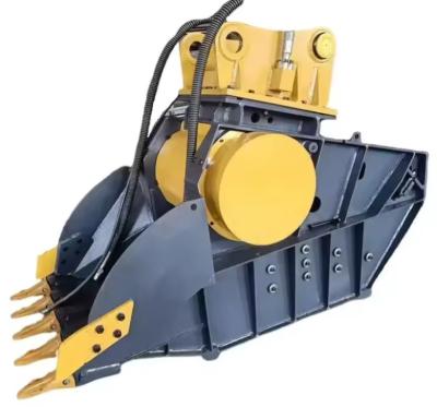 China Demolition Work Heavy Duty Excavator Rock Crusher Bucket Machinery Parts for sale