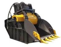 China Heavy Duty Machine Excavator Robust Heavy Duty Rock Crusher Bucket for sale