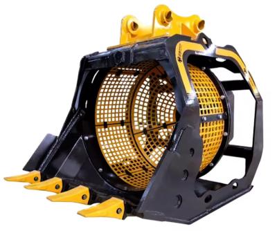 China Rotary Screening Bucket Sieving Screening Bucket For 28-38tons Excavator for sale