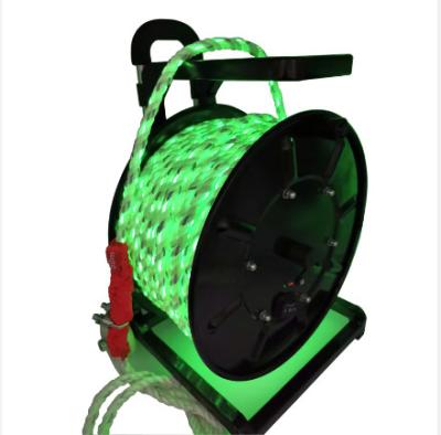 China Braided LED LED Lighting Poly Ocean Water Escape Rope For Braided Advertising for sale