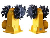 China Excavator Attachments Horizontal Ripper Hydraulic Trenching Drum Cutter for sale