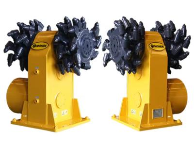 China Excavator Attachments Horizontal Ripper Hydraulic Trenching Drum Cutter for sale
