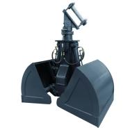 China Full 360 Degree Hydraulic Rotation Clamshell Grab Shell Bucket For Material Handling for sale
