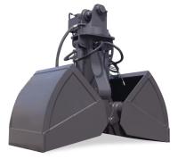 China Dredging Clamshell Grab Bucket With Cutting Edges In High Wear Resistance Steel for sale