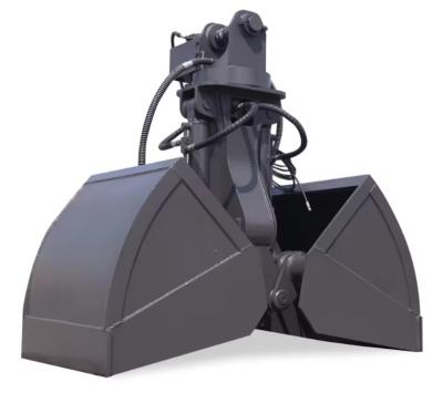 China Dredging Clamshell Grab Bucket With Cutting Edges In High Wear Resistance Steel for sale