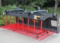 China Farm-Oriented Grapple Fork For Agricultural Skid Steer Loader And Wheel Loader for sale
