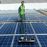 China High Efficiency 3.2M 5.5M 7.2M Dry Water Solar Panel Cleaning Robot Brushes Solar Rotary Panels Automatic Cleaning Equipment for sale