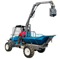 China Palm Oil Tractor Palm Collection Vehicles With Robotic Mechanical Arm for sale
