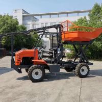 China Indonesia Dedicated 42hp Agricultural 4wd Palm Oil Tractor Palm Plantation Professional Collection Vehicle for sale