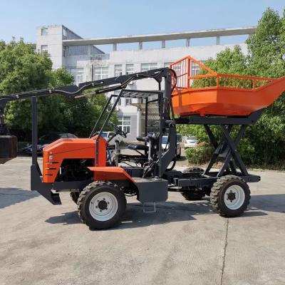 China Indonesia Dedicated 42hp Agricultural 4wd Palm Oil Tractor Palm Plantation Professional Collection Vehicle for sale