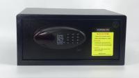 China Home Cash Money Key Lock Safe Box with CE Certified Black Appearance of Height 273mm for sale