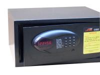 China Home Cash Money Key Lock Safe Box with CE Certified Black Appearance of Height 273mm for sale