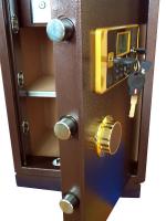 China Commercial Single Door Safe Deposit Box for Safekeeping Cash and Jewelry in Office or Home for sale