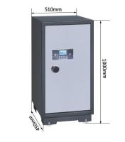 China 501-700mm Height Appearance Security Commercial Money Deposit Box Safe for Home/Office for sale