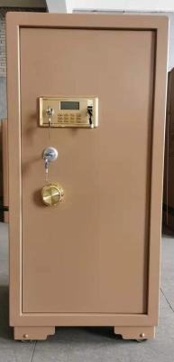 China High Security Double Key Lock LCD Display Safe Box with Steel Plate Security Level A1 for sale