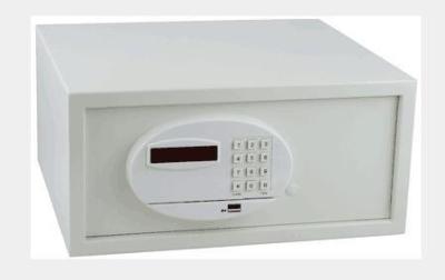 China Anti-theft Function Steel Plate Beige Electronic Safe Box for Guest Room Security for sale