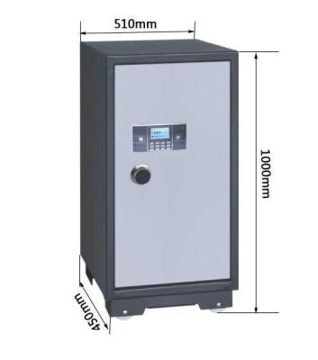 China Valuable Storage Steel Plate Appearance of Depth 301-400mm Digital LCD Display Home Safe for sale